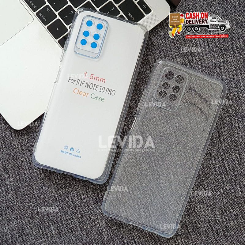 Jual INFINIX NOTE 10 PRO CASE BENING SOFT CASE CLEAR 1.5MM CASE BENING | Shopee Indonesia