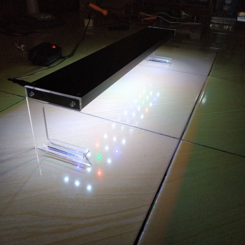 Jual Lampu LED Aquascape Aquarium Air Laut HPL DIY 12w - 36w 30cm ...