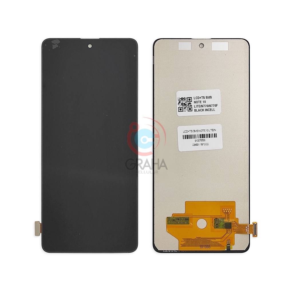 Jual LCD SAMSUNG NOTE 10 LITE / N770 / N770F FULLSET TOUCHSCREEN ...