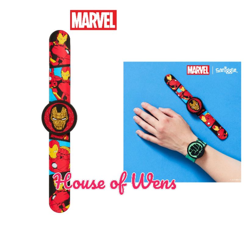 Jual SMIGGLE MARVEL SLAPBAND ORIGINAL - GELANG MARVEL SMIGGLE | Shopee ...