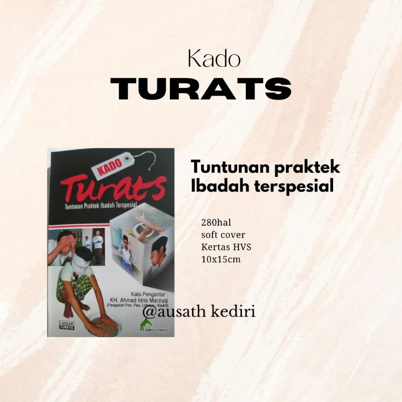 Jual TURATS/BUKU TUNTUNAN IBADAH/KADO TURATS/TUNTUNAN PRAKTEK IBADAH ...