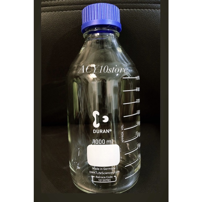 Jual Lab Laboratory Bottles / Botol Lab Duran 1000Ml | Shopee Indonesia