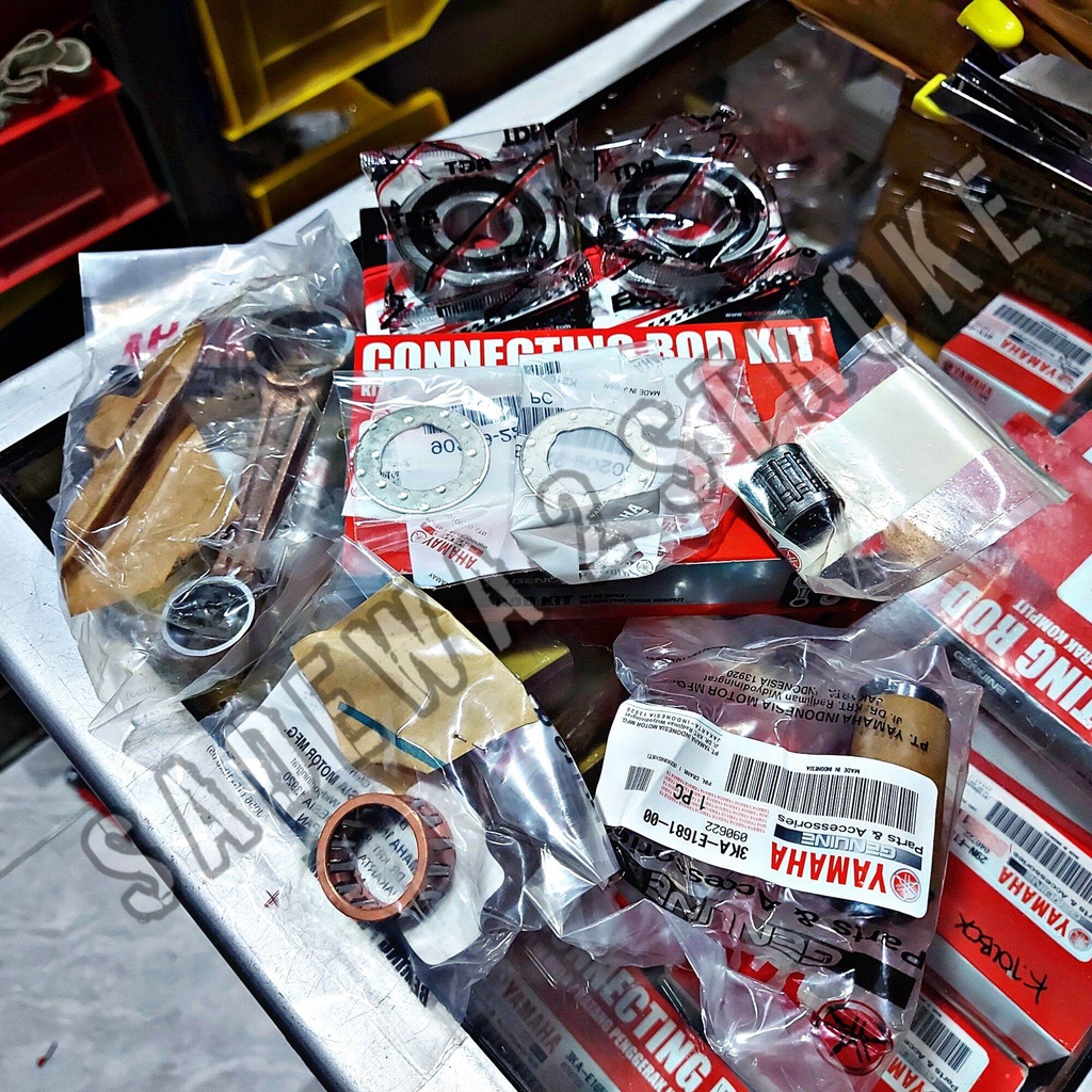 Jual PAKET BEARING KRUK AS RX KING TDR RACING C-4 6304-6205 SET STANG ...