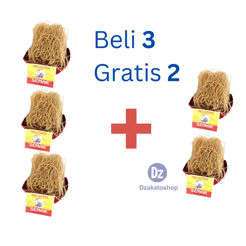 Jual Mie Lethek Semar Khas Bantul Jogja Gluten Free Asli Paket Isi 3 ...