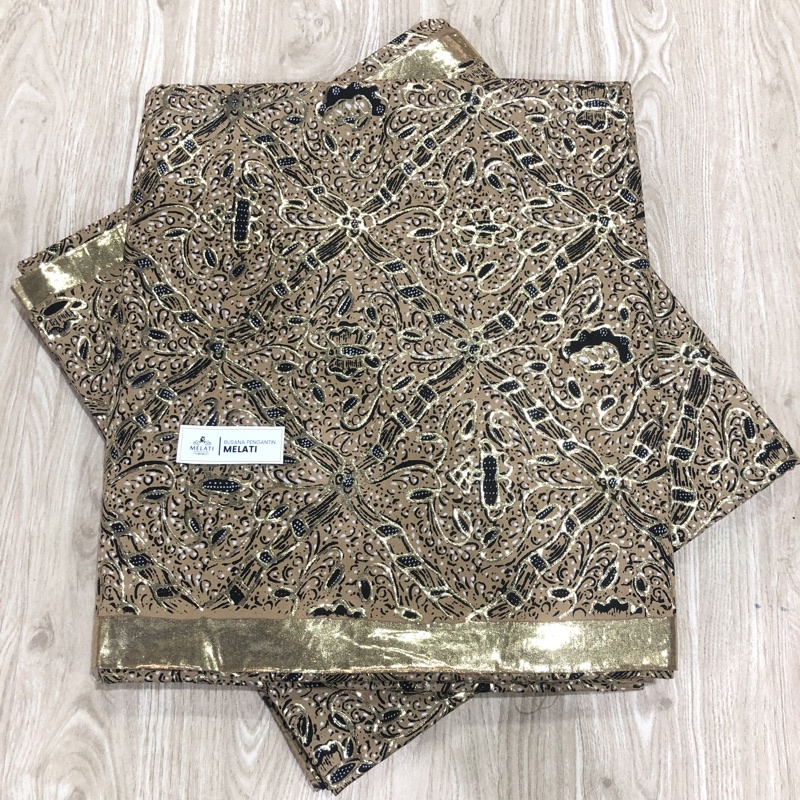Jual kain prada alusan | kain pengantin | jarik manten prada | set kain ...