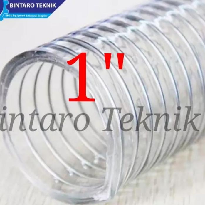 Jual HARGA PER METER Spring Hose Selang PVC Selang Bening Transparan ...