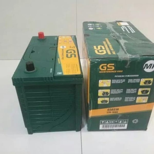 Jual Aki Mobil Gs Astra Mf N70 65D31R 12Volt 70 Amper | Shopee Indonesia