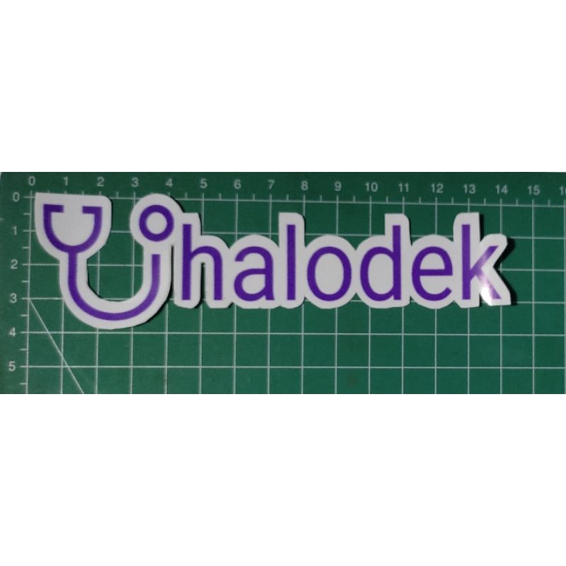 Jual sticker decal plesetan halodoc | Shopee Indonesia