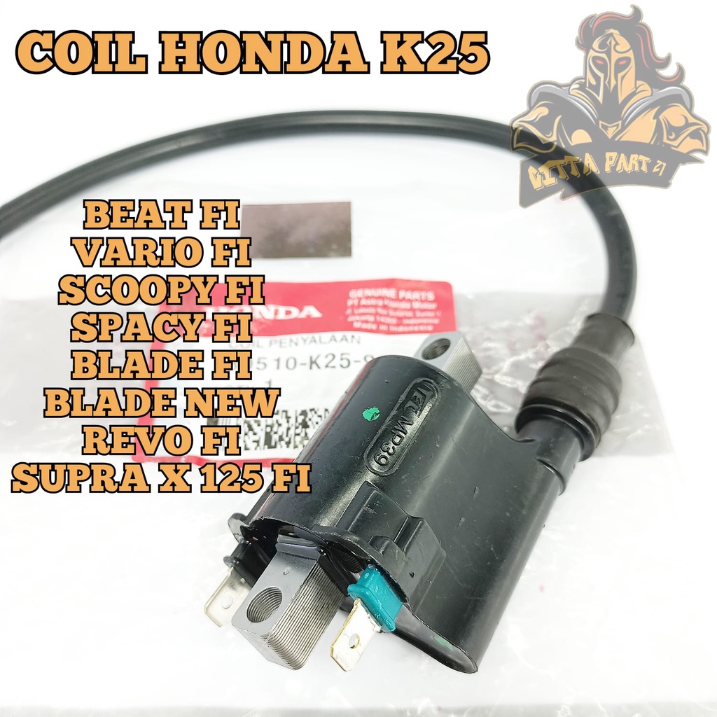 Jual COIL KOIL HONDA K25 KUALITAS ASLI ORIGINAL HONDA AHM PRESISI ARUS ...