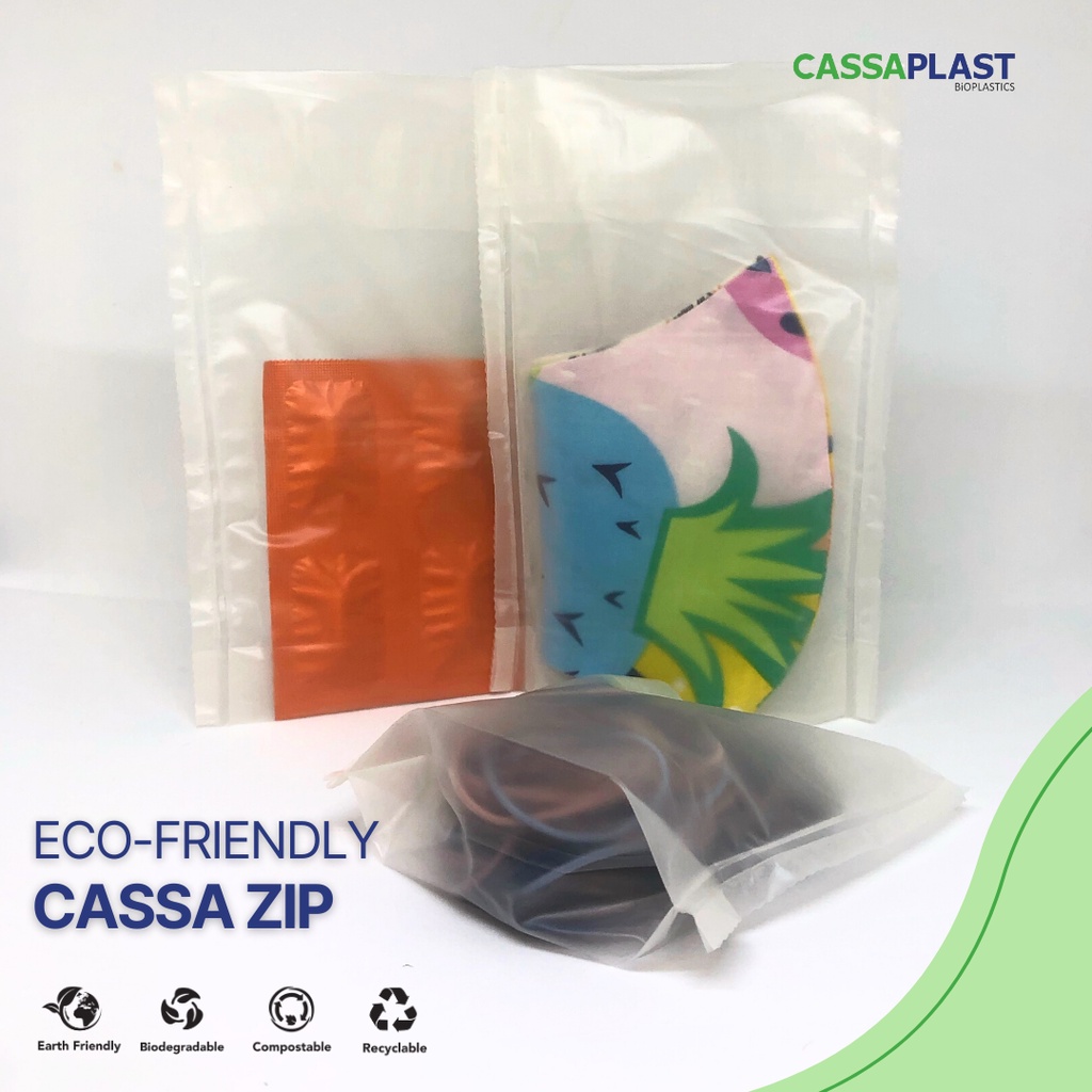 Jual Eco Friendly Ziplock Bag Cassa Zip packaging perekat reusable ...