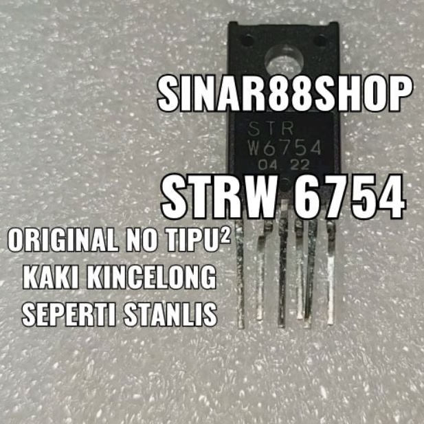 Jual HRG 1pcs STRW6754 STRW 6754 ORIGINAL STR W6754 ASLI TRANSISTOR TR ...