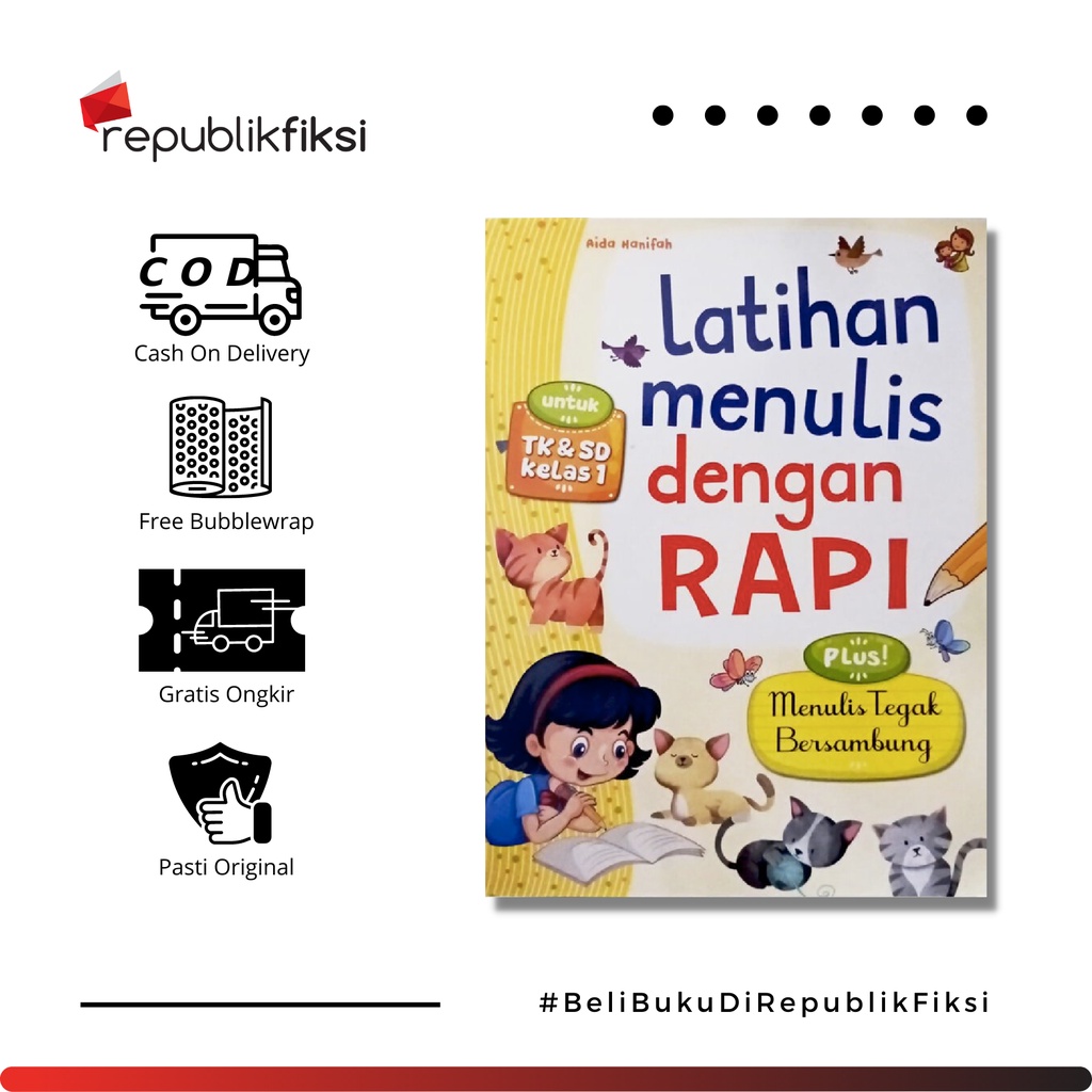 Jual Buku Anak Latihan Menulis Dengan Rapi - Kak Aida Hanifah | Shopee ...