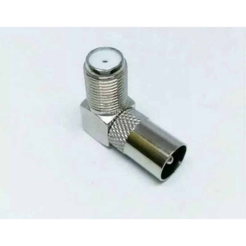 Jual Jack antena TV L drat besi konektor L nikel | Shopee Indonesia