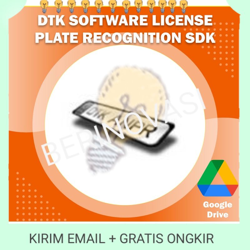 Jual [GARANSI] DTK Software License Plate Recognition SDK 4.2.119 Versi ...