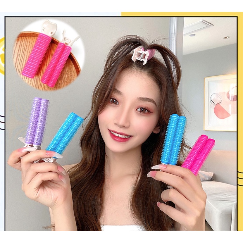 Jual ROLL RAMBUT KOREA ROL RAMBUT JEPIT RAMBUT ROLLER BLOW PONI KOREAN ...