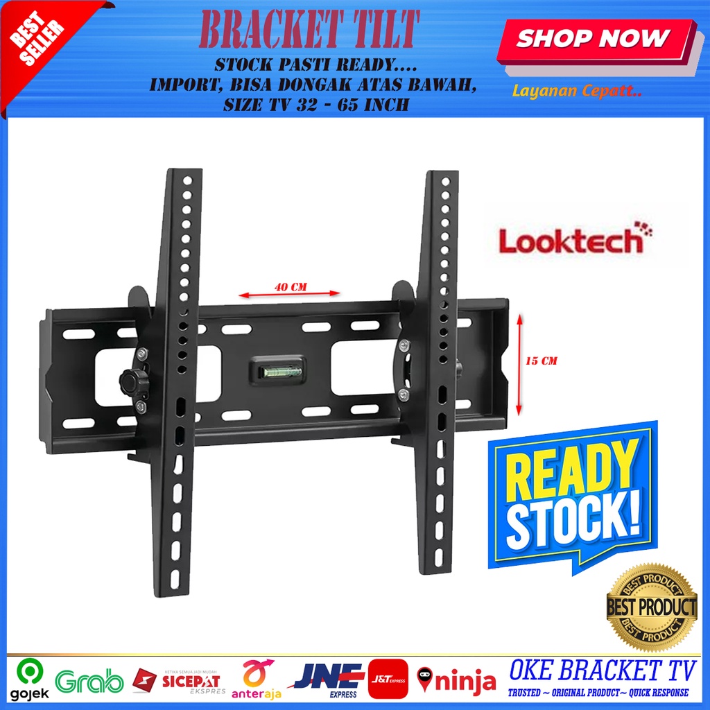 Jual BRACKET TV WALL IMPORT 32 - 60 INCH | Shopee Indonesia