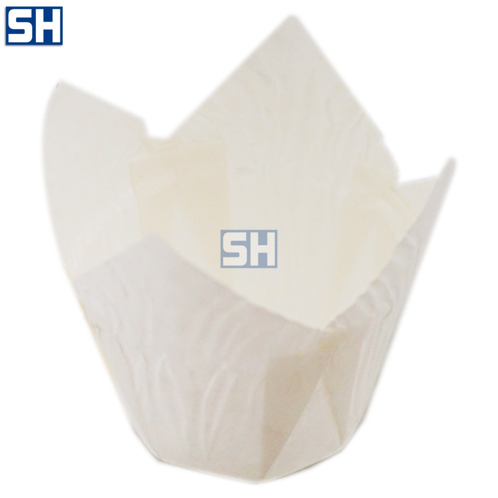 Jual 37070 PE TULIP PAPER CUP PLAIN (100PCS) | Shopee Indonesia
