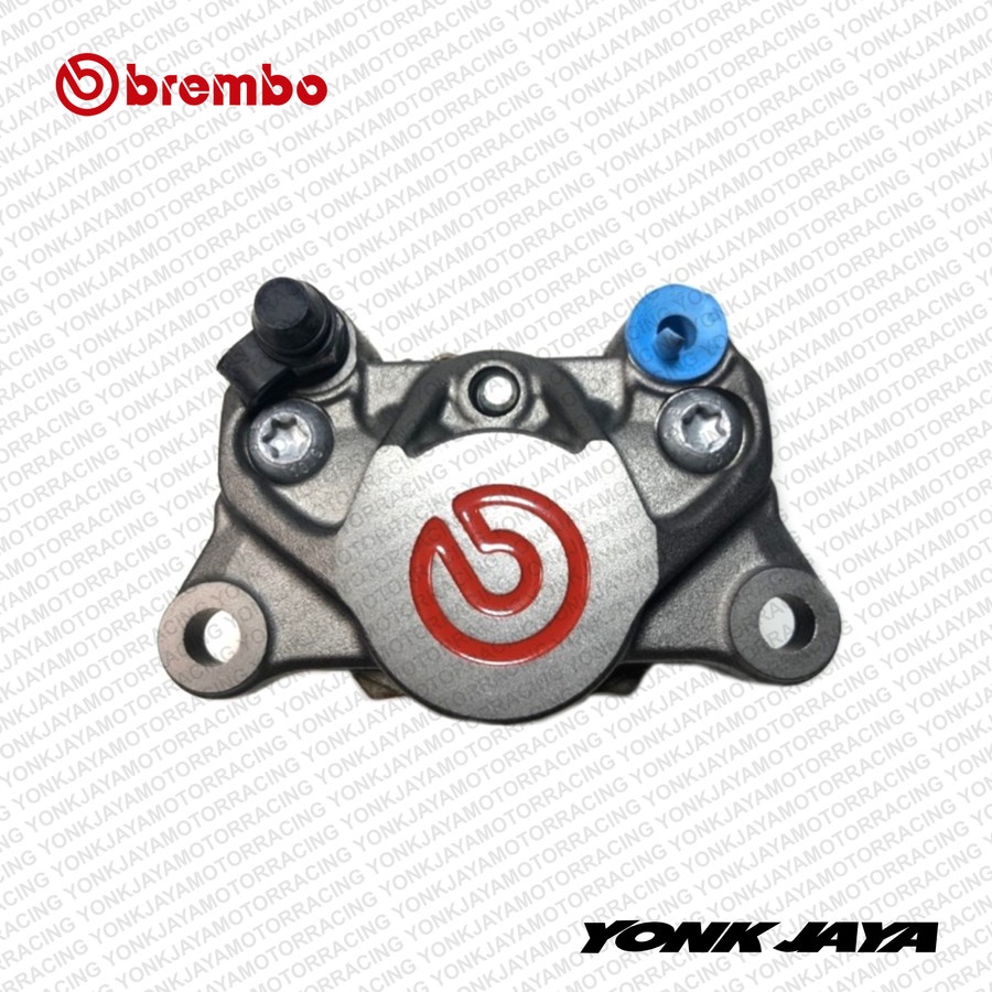 Jual CALIPER BREMBO 2PISTON 1PIN RED LOGO | Shopee Indonesia