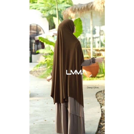 Jual Bergo MILEA Logo Signature UMMA Syari antem khimar jersey adem ...