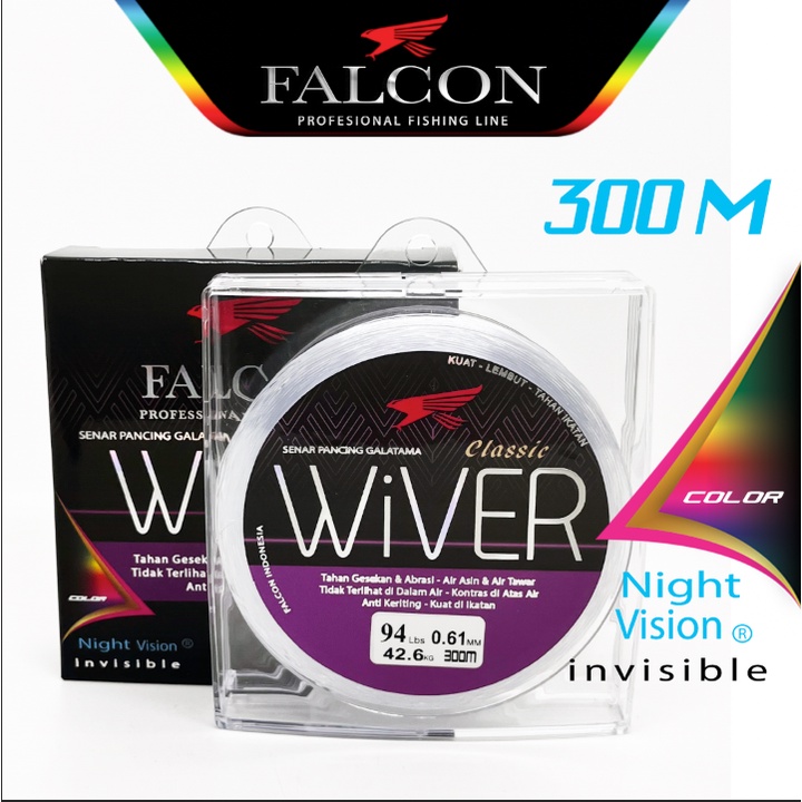 Jual Senar Pancing Falcon Wiver 300 meter | Shopee Indonesia