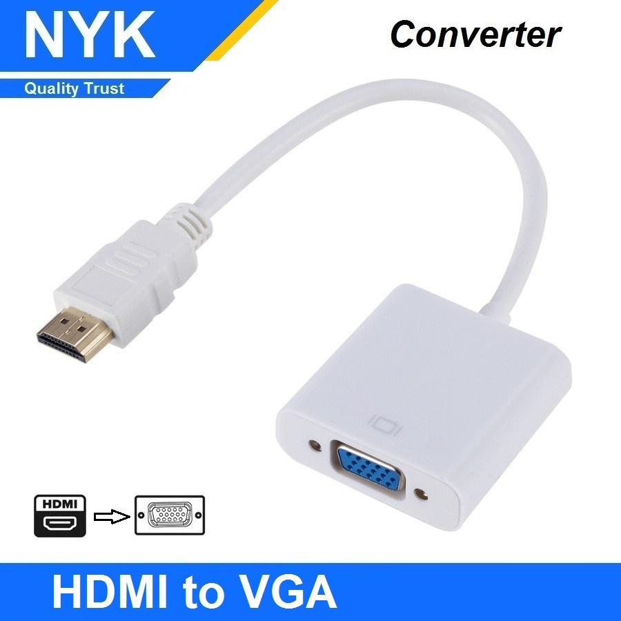 Jual Kabel CONVERTER/KONEKTOR hdmi to vga | Shopee Indonesia