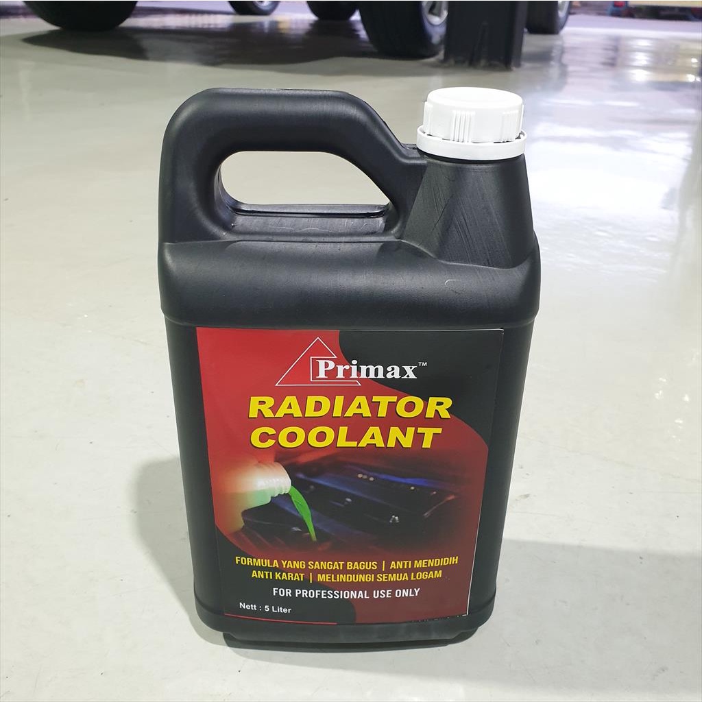 Jual Primax Air Radiator Coolant 5 Liter Cairan Pendingin Mesin Anti ...