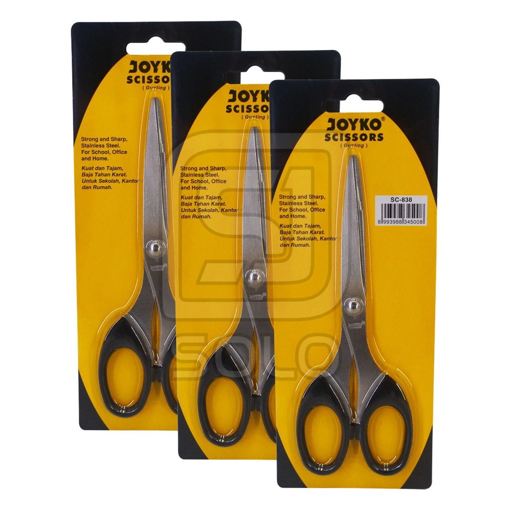Jual Gunting Kertas SC-838 Joyko gunting tanggung | Shopee Indonesia