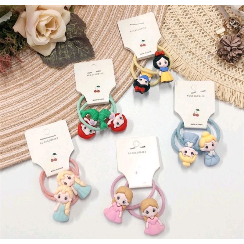 Jual Pita Jepit Rambut Anak Model Princess Terbaru 2pcs (Harga Per ...