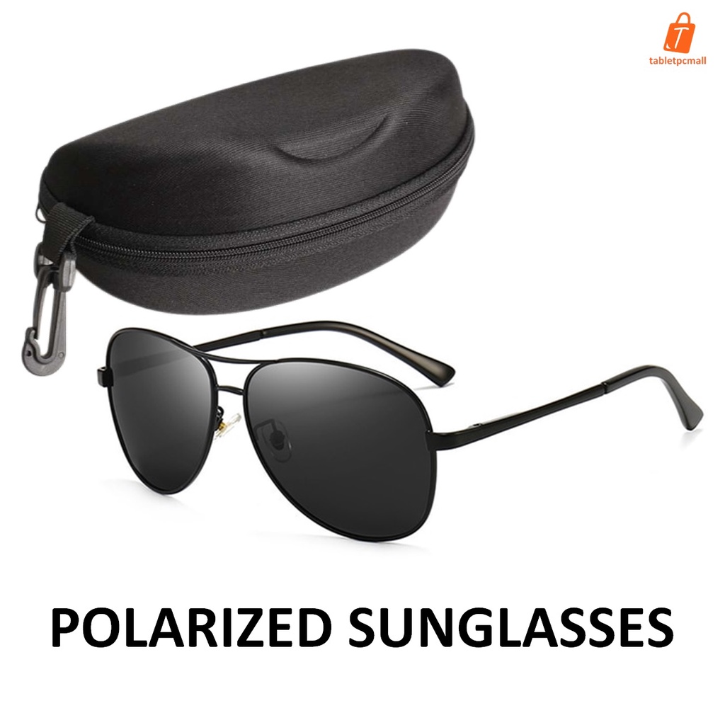 Jual Kacamata Hitam Polarized Sunglasses Aviator Style Anti UV ...