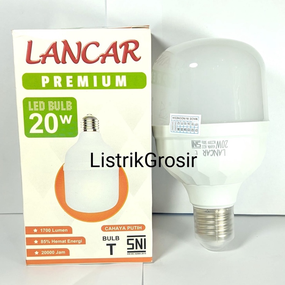 Jual Capsule Lampu Led LANCAR PREMIUM T Bulb 20w 20 Watt Bohlam Led Kapsul | Shopee Indonesia