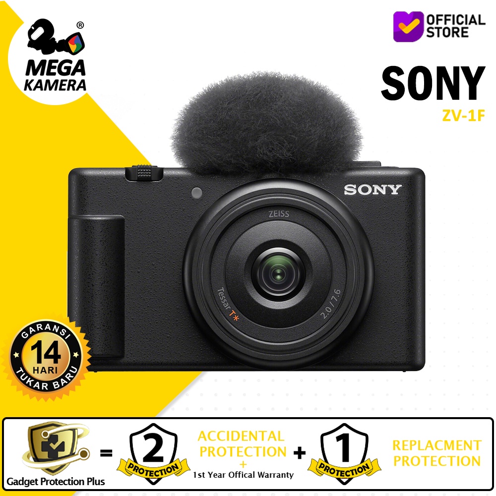 Jual Sony ZV-1F Vlogging Camera - Premium Compact Kamera ZV1F - ZV1 F ...