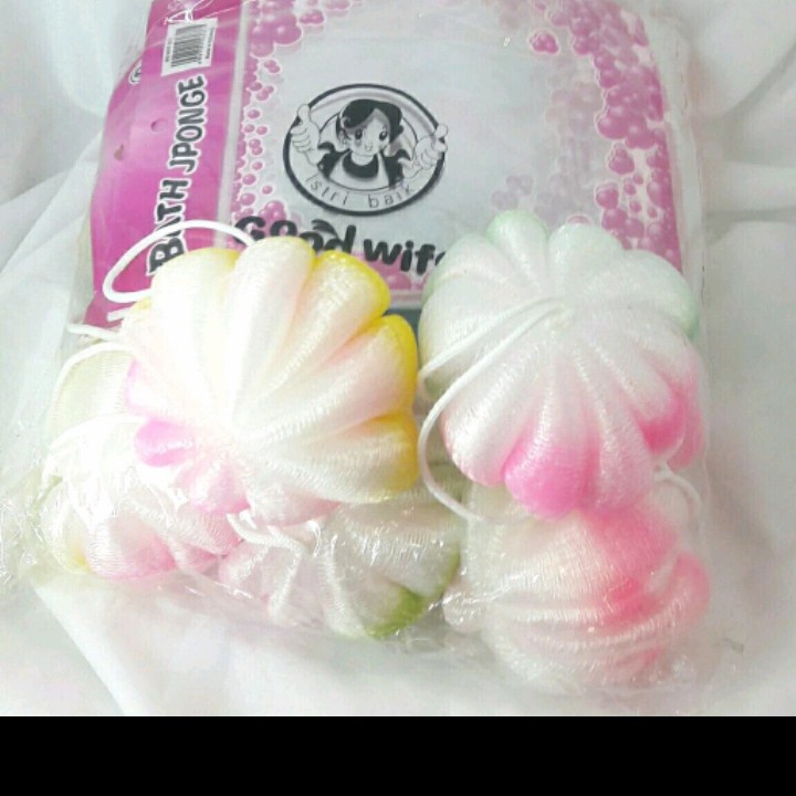 Jual Spon Mandi LABU Bagus - Bodywash Pelangi - Sponge Bagus Murah ...