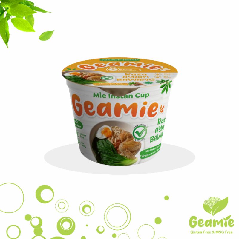 Jual Geamie Cup Ayam Bawang Gluten Free Non MSG | Shopee Indonesia