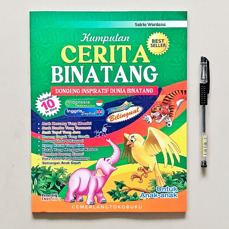 Jual Buku Kumpulan Cerita Binatang Dongeng Inspiratif Dunia Binatang