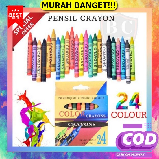 Jual Crayon Art Set 150 Pcs Paket Mewah / Crayon Warna Karakter Kartun ...