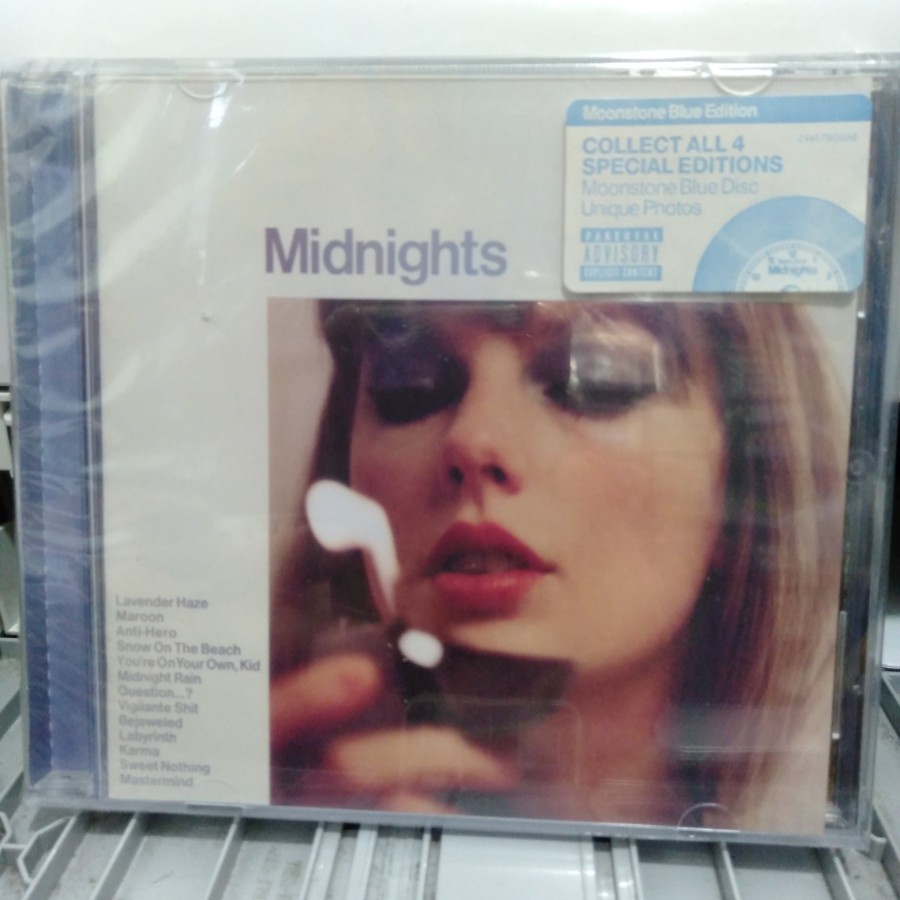 Jual CD Taylor Swift - Midnights ORIGINAL IMPORT | Shopee Indonesia