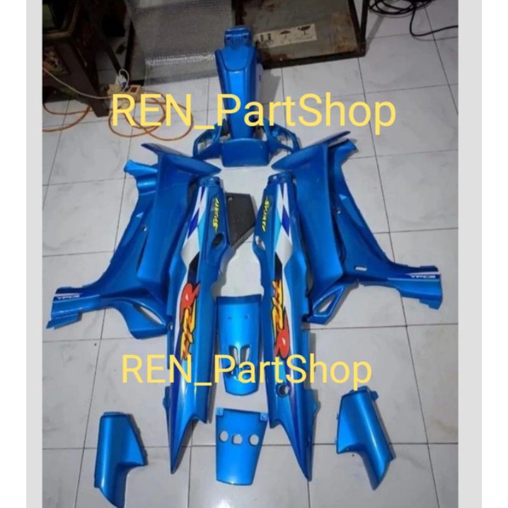 Jual TERMURAH!!! Cover Body Full Set Halus Fiz R F1z R FizR custom biru ...