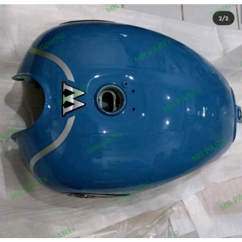 Jual tangki w175 SE biru original | Shopee Indonesia