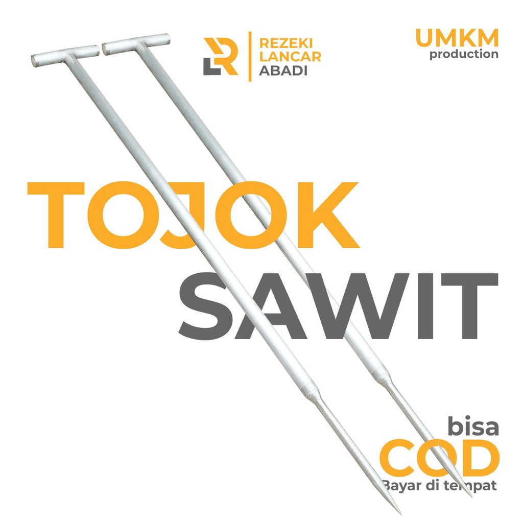 Jual TOJOK SAWIT SUPER PER BAJA TAJAM & RUNCING TAHAN KARAT (GALVANIS) PANJANG 1 METER | Shopee ...