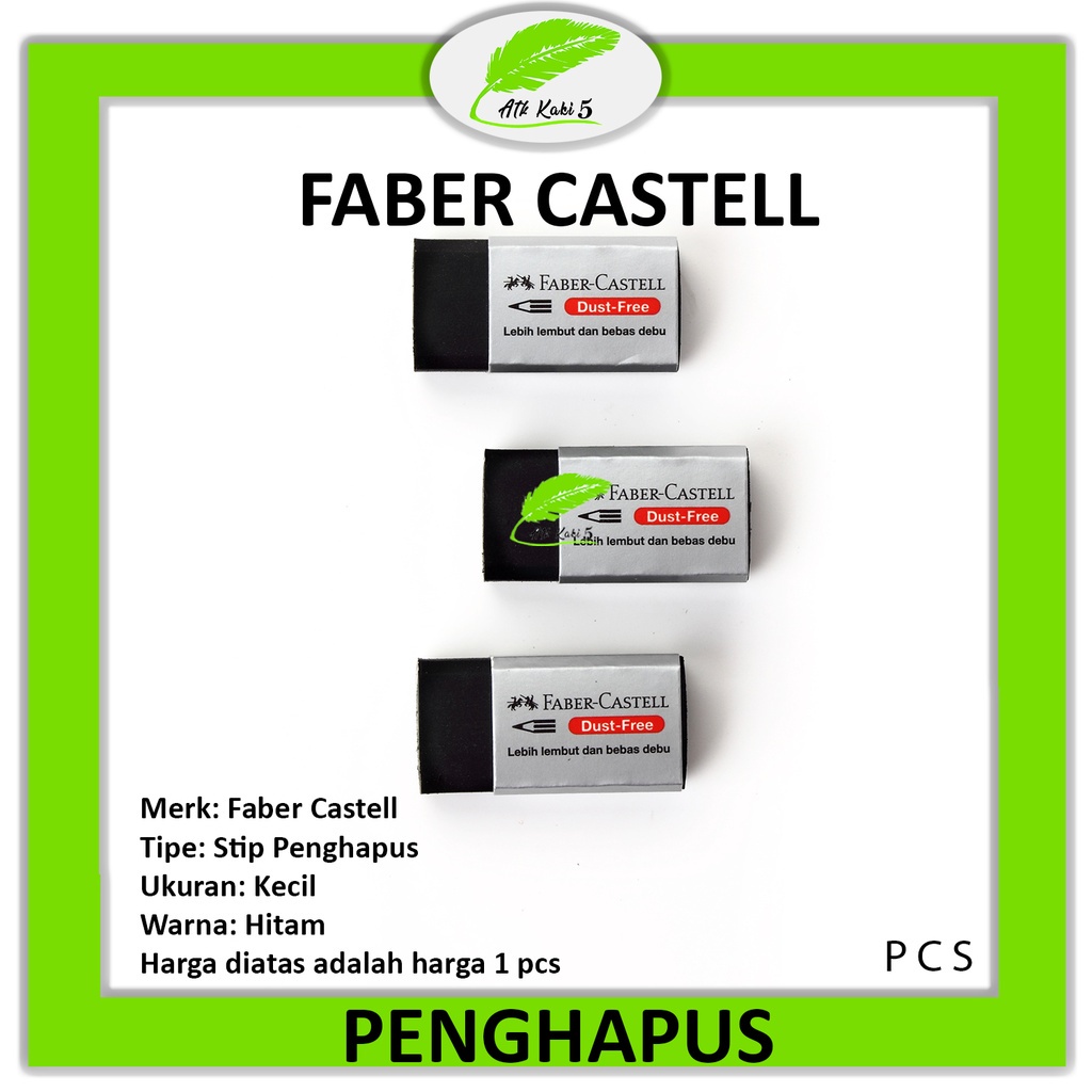 Jual FABER CASTELL - Penghapus Stip Faber Castell Kecil Hitam Penghapus ...