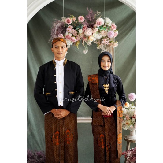 Jual [1 Set, HT/HBD01B] Baju Prewed Instan / Baju Adat Jawa - Solo ...