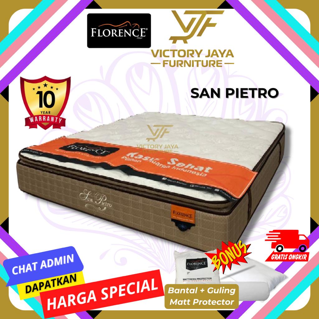 Jual Kasur Spring Bed Florence San Pietro (Hanya Kasur) | Shopee Indonesia