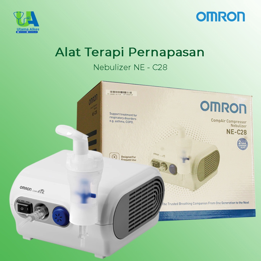Jual Omron Nebulizer | NE-C28 | Garansi Resmi 2 Tahun | Shopee Indonesia