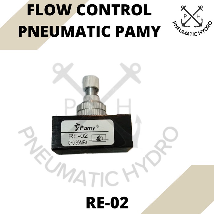 Jual Flow Control Pneumatic Pamy Re-02 1/4Inch | Shopee Indonesia