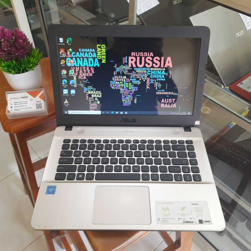 Jual Asus Vivobook X441M Intel Celeron N4000 Ram 4GB HDD 1TB | Shopee ...