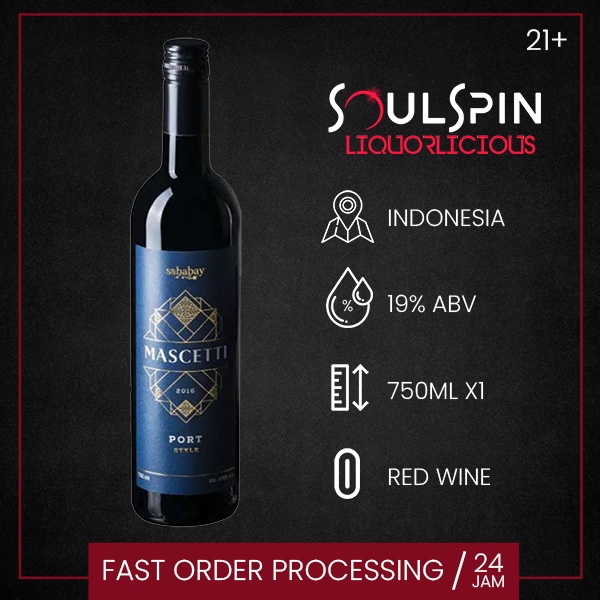 Jual Sababay Mascetti Sweet Port Wine 750ml | Shopee Indonesia