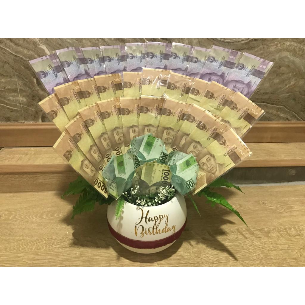Jual STANDING MONEY POT (90-100 LEMBAR) | Shopee Indonesia