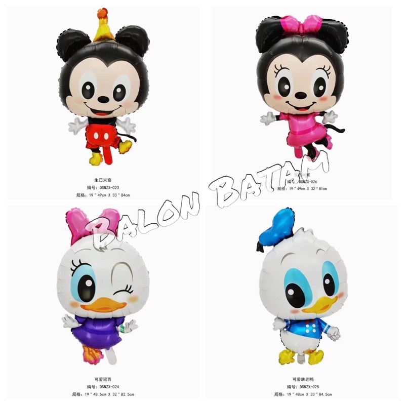 Jual Balon foil Baby mickey Minnie Daisy donald duck | Shopee Indonesia