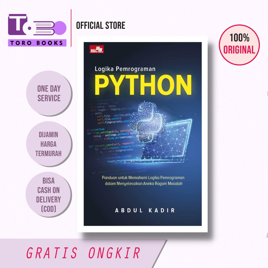 Jual Buku Logika Pemrograman Python - Abdul Kadir | Shopee Indonesia