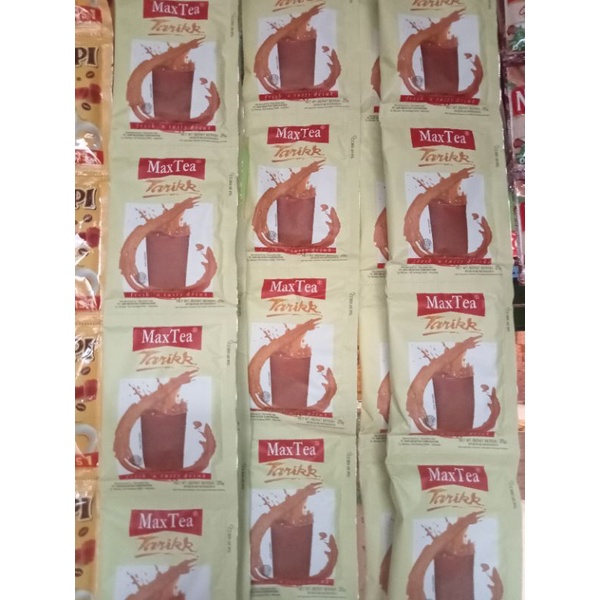 Jual Max tea tarik ( 1 renceng isi 10 pcs ) | Shopee Indonesia